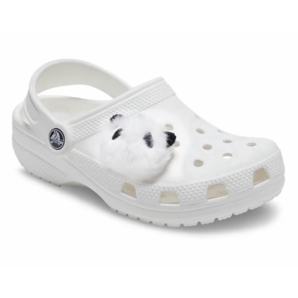 CROCS | Accessories | Crocs Fluffy Panda Jibbitz Charm | Poshmark